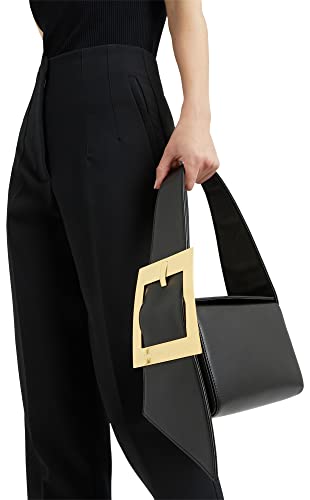 Giuseppe Zanotti, Lorellie Leather Shoulder Bags, One Size, Black