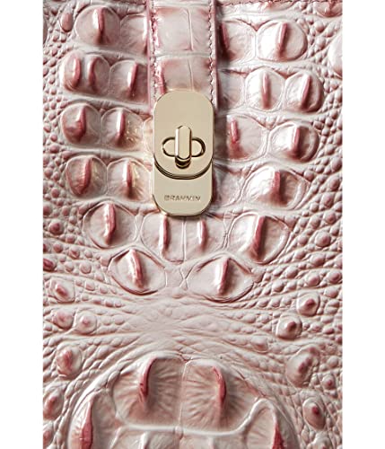BRAHMIN Melbourne Fiora Satchel Pink Icing One Size
