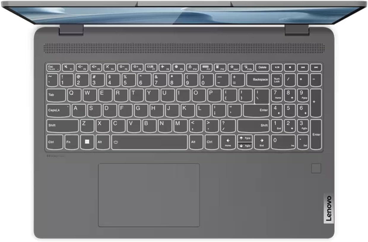 Lenovo IdeaPad Flex 5 2-in-1 Laptop, 16" 2.5K(2560 x 1600) Touch, Intel Core i7-1255U, Intel Iris Xe Graphics, Backlit Keyboard, Wi-Fi 6, Windows 11 Home, with 5ave Stylus Pen (16GB RAM | 512GB SSD)