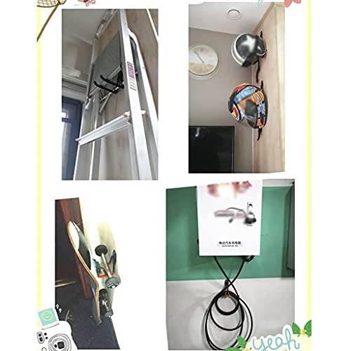 AKDXM AKDXMMultifunction Hanger Hose Butler, Garden Hose Holder Wall-Mounted,Super Load-Bearing,Non-Slip Protective Cover on The Bottom,Rust Proof Wrought Iron,B
