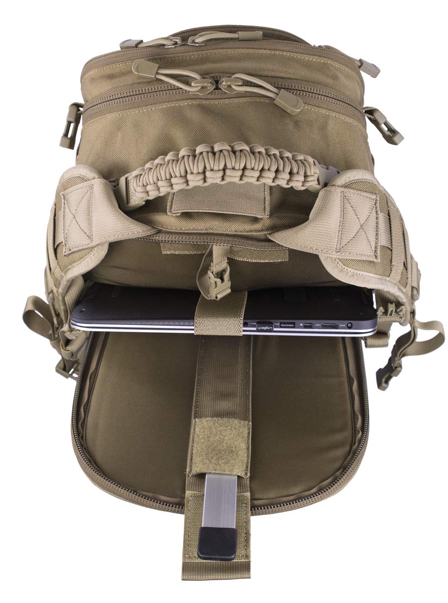 Elite Survival Systems Smokescreen Concealment Backpack 7720-T Smokescreen Concealment Backpack Coyote Tan