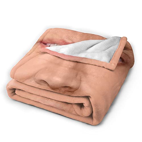 Nicolas Funny Blanket Lightweight Luxury Throw Blanket Fannel Fleece Microfiber Plush Bed Blanket Super Soft Blanket for All Season 3D Print Design 50"x40"