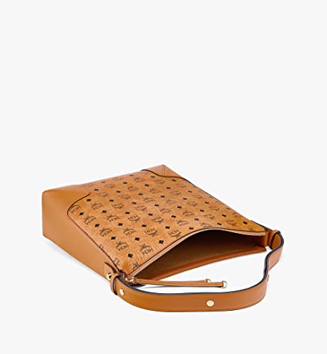 MCM Visetos Hobo Cognac (Large Size)