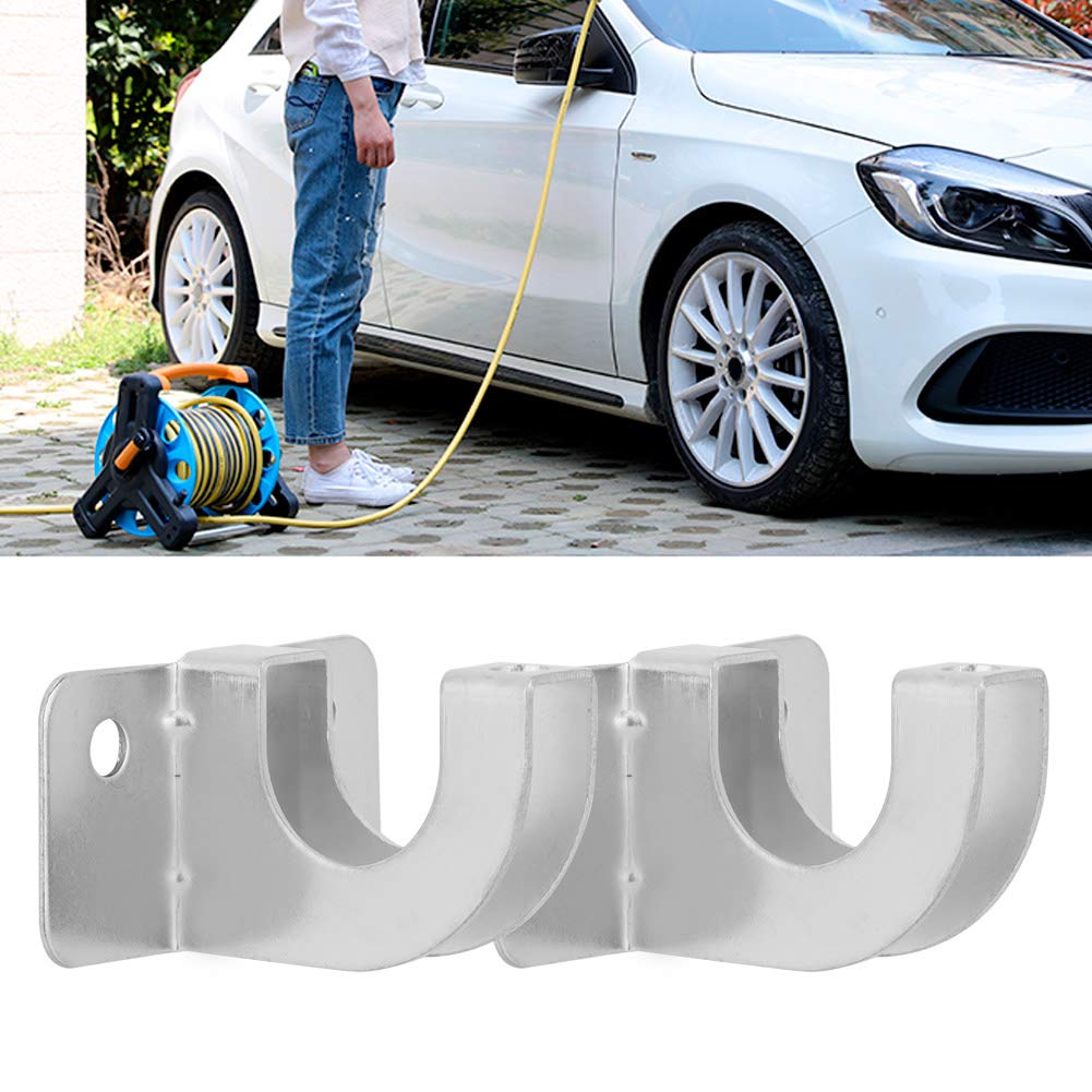Garden Portable Hose Pipe,Hosepipe Hook Hose Pipe Holder Reel Holder Metal Rack Hanger Wall Mounted Watering Hose Hook Watering Equipment