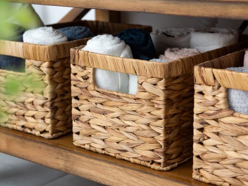 StorageWorks Water Hyacinth Storage Baskets
