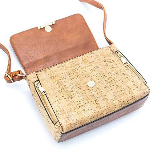 KALISHKA'S STORE Eco Friendly, Vegan Crossbody Bag - BAGD-258, BAGD-258-B