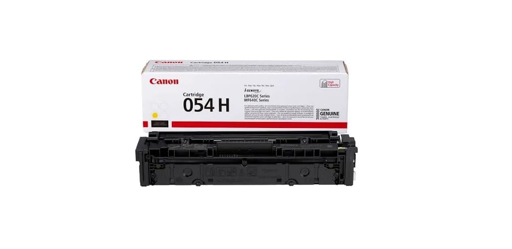 Canon CRG 054 High Yield Toner Cartridge for LBP622 & MF644, Bundle with Black 3100 Pages Yield/Cyan 2300 Pages Yield/Magenta 2300 Pages Yield/Yellow 2300 Pages Yield