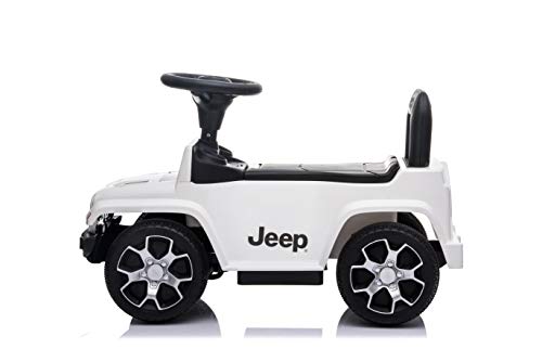 Best Ride On Cars Jeep Rubicon Push Car, White