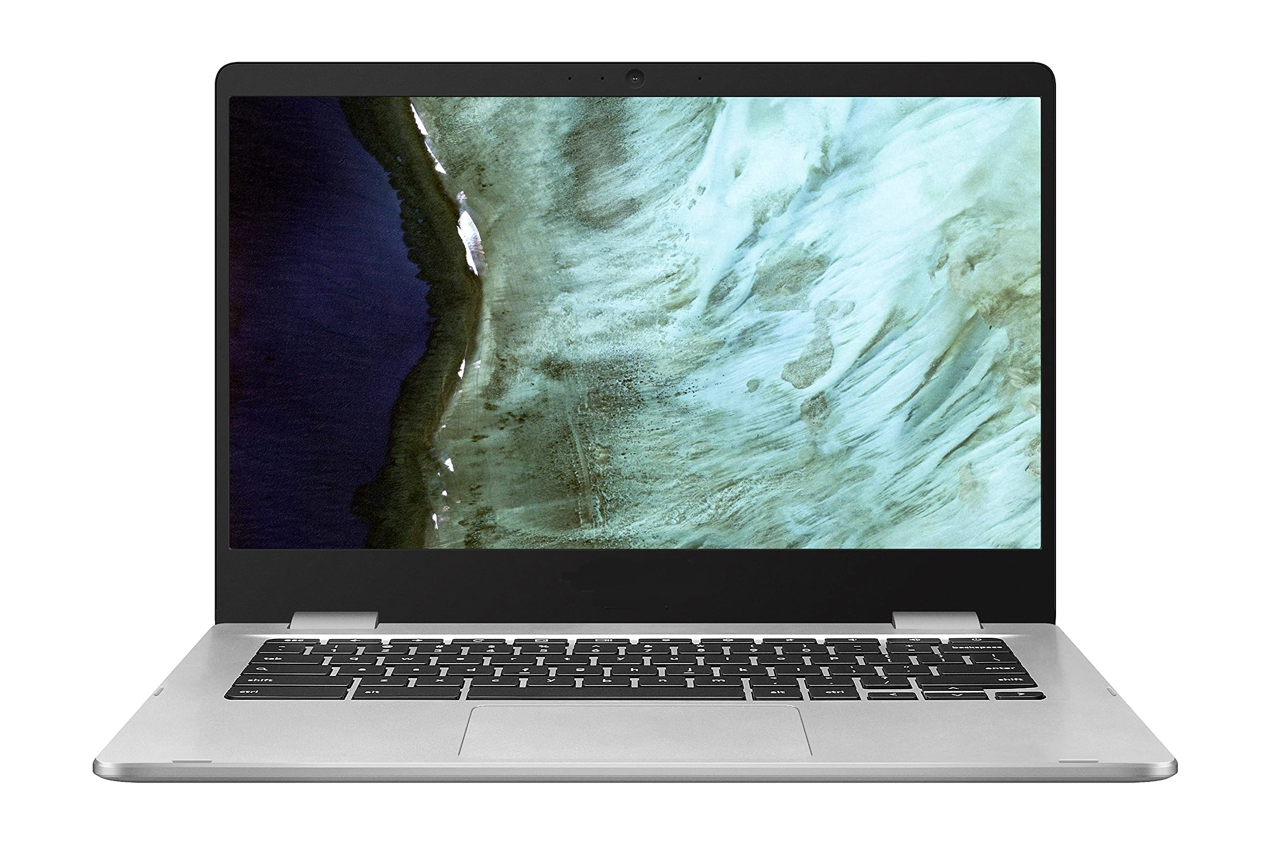 SHOXLAB New ASUS_Chrome.Book Laptop Convertible PC Computer, 14" HD, Intel Celeron N3350, 4GB RAM, 64GB eMMC, Webcam, WiFi, Bluetooth 5.0, 8h Battery Life, Chrome.OS (4GB RAM | 64GB Storage)