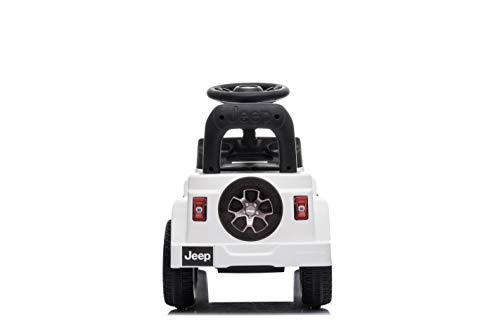 Best Ride On Cars Jeep Rubicon Push Car, White
