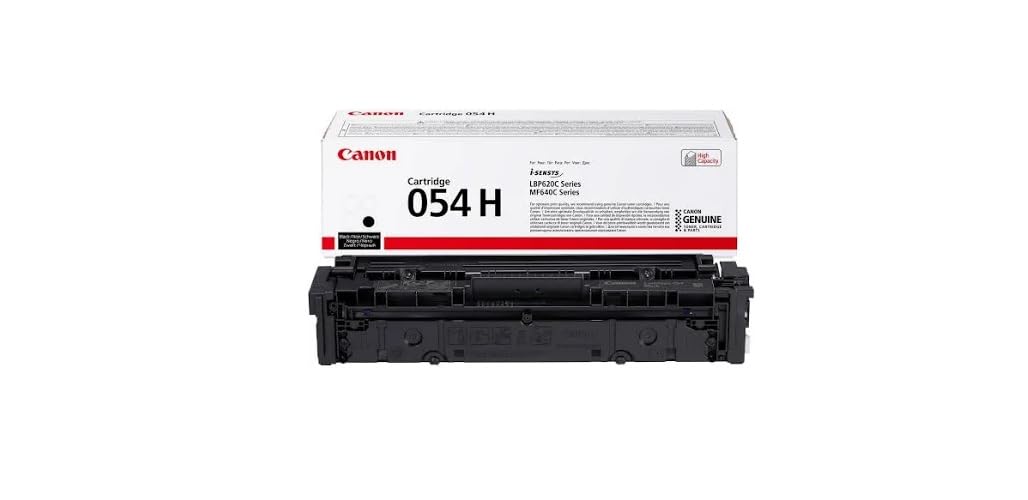 Canon CRG 054 High Yield Toner Cartridge for LBP622 & MF644, Bundle with Black 3100 Pages Yield/Cyan 2300 Pages Yield/Magenta 2300 Pages Yield/Yellow 2300 Pages Yield