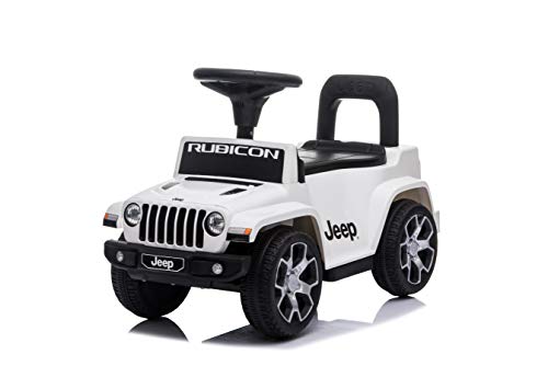 Best Ride On Cars Jeep Rubicon Push Car, White
