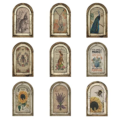 Ochine Easter Bunny Picture Rabbit Wall Art Cute Animal Artwork Kids Room Decor Bunny Decor Wall Art Cute Rabbit Poster Picture Canvas Print Easter Decorations Front Door Wall Window Home Decor