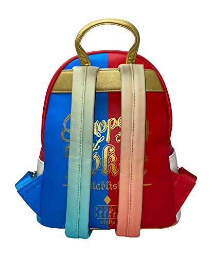 Loungefly Suicide Squad Harley Quinn Cosplay Womens Double Strap Shoulder Bag Purse