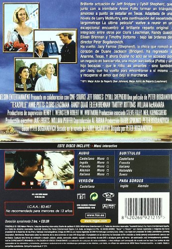 Texasville (Import Movie) (European Format - Zone 2) (2010) Jeff Bridges Y Cybill Shepherd; Peter Bogdanovich