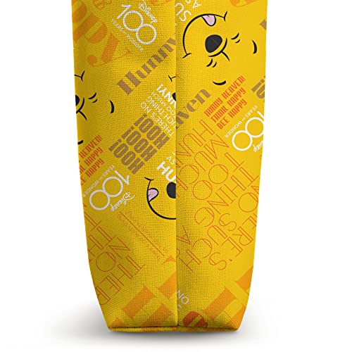 Disney 100 Winnie the Pooh Smile Think Happy Bee Happy D100 Tote Bag