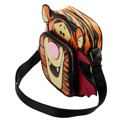 Loungefly Disney Winnie the Pooh Tigger Vampire Passport Crossbody Bag