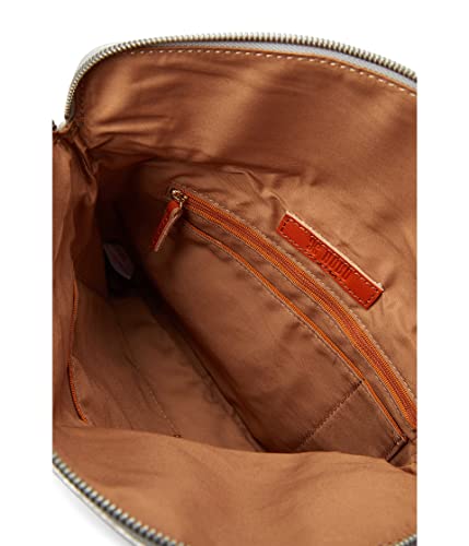 HOBO Jessa Convertible Clutch For Women - Premium Leather Construction With Zipper Flap Closure, Chic and Beautiful Clutch Silver One Size One Size