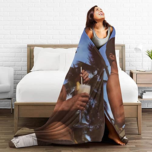 Drew Starkey Ultra-Soft Micro Fleece Throw Blanket Warm Comfortable Versatile Blanket for Sofa and Travel