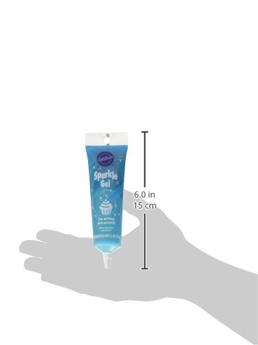 Wilton Light Blue Sparkle Gel Icing Dispenser