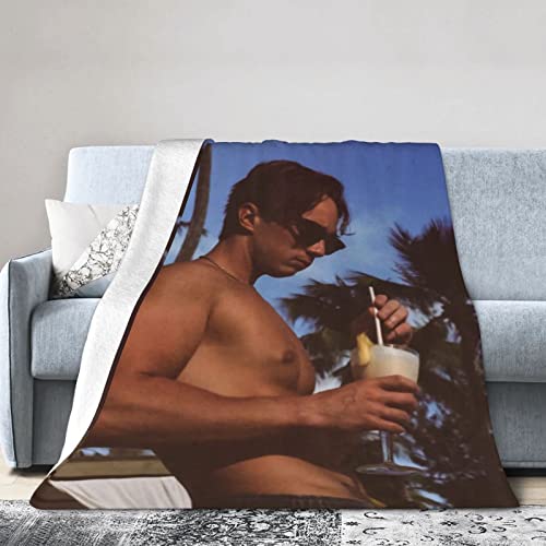 Drew Starkey Ultra-Soft Micro Fleece Throw Blanket Warm Comfortable Versatile Blanket for Sofa and Travel