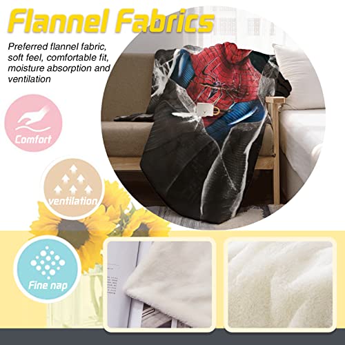 Cartoon Super Soft Plush Blankets Couch Sofa Fuzzy Warm Cozy Flannel Lightweight Throw Blanket for Adults Man Woman (Multi-Size Thickening)