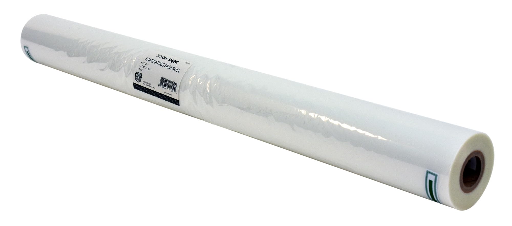 School Smart - 1277258 Laminating Film 1.5 Mil Roll - 25 inch x 200 Foot - 1 inch Core