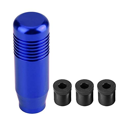 xuuyuu Gear Shift Knob,Aluminum Alloy Car Manual Gear Shift Knob 8.5cm Handle Shifter Head for Toy-OTA Hon-da Shifter Head Replacement (Blue)