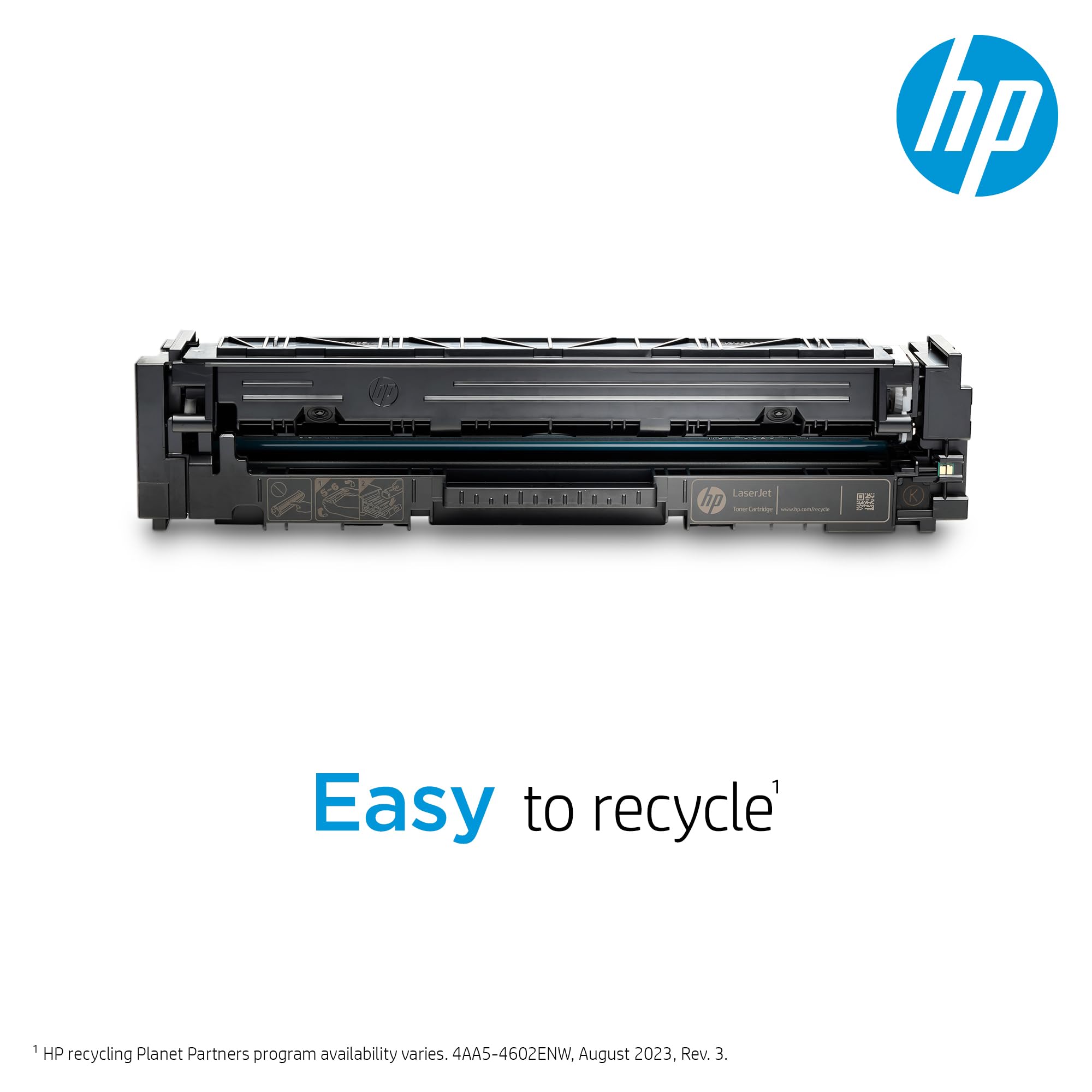 Original HP 823A Black Toner Cartridge | Works with HP Color LaserJet CP6015 Series | CB380A