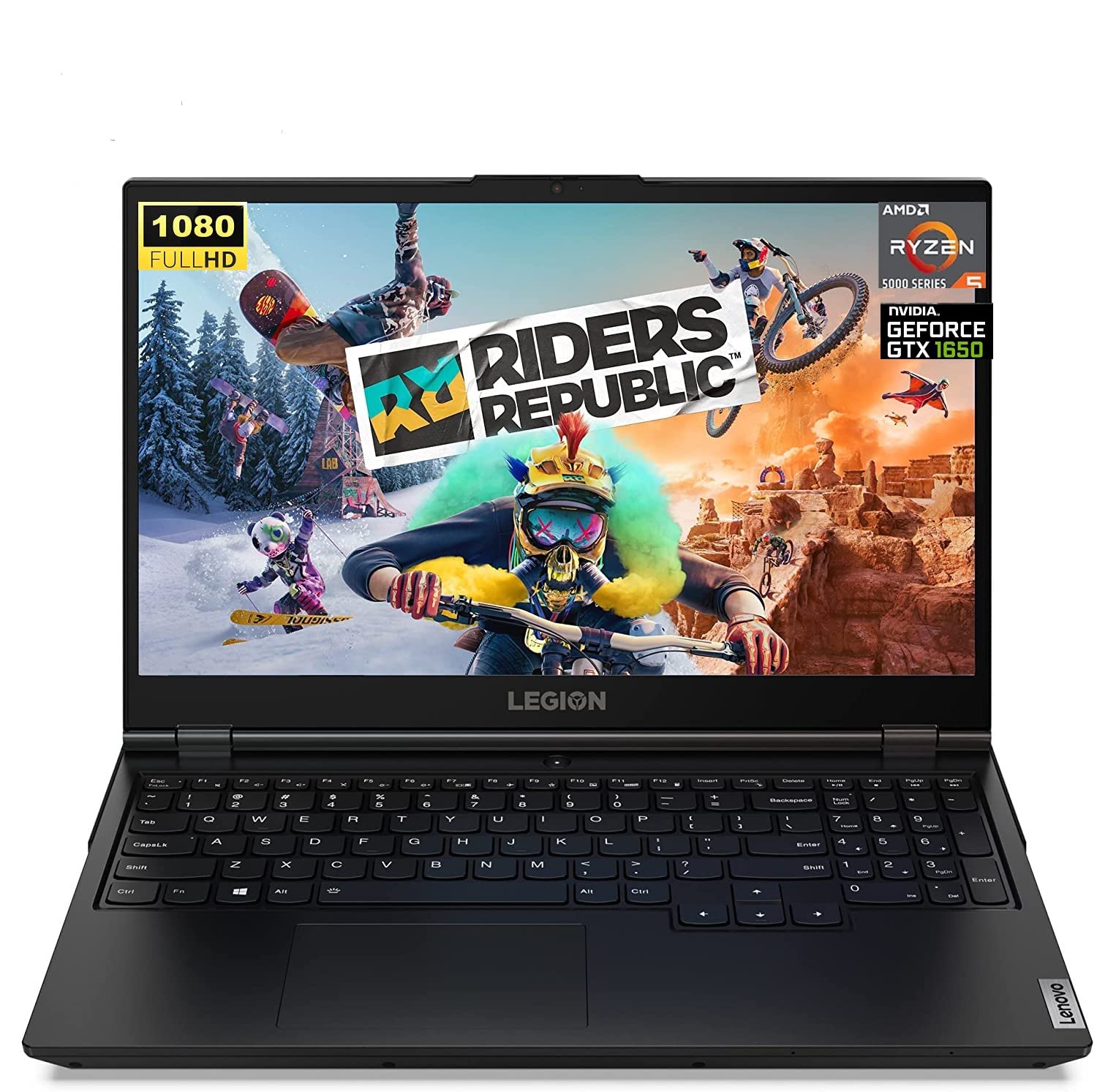 Lenovo Newest Legion 5 17.3" FHD IPS 144Hz Premium Gaming Laptop, AMD 6-Core Ryzen 5 5600H, 64GB RAM, 1TB PCIe SSD, NVIDIA GeForce GTX 1650 4GB, Backlit Keyboard, Windows 11 Pro + HDMI Cable, Black