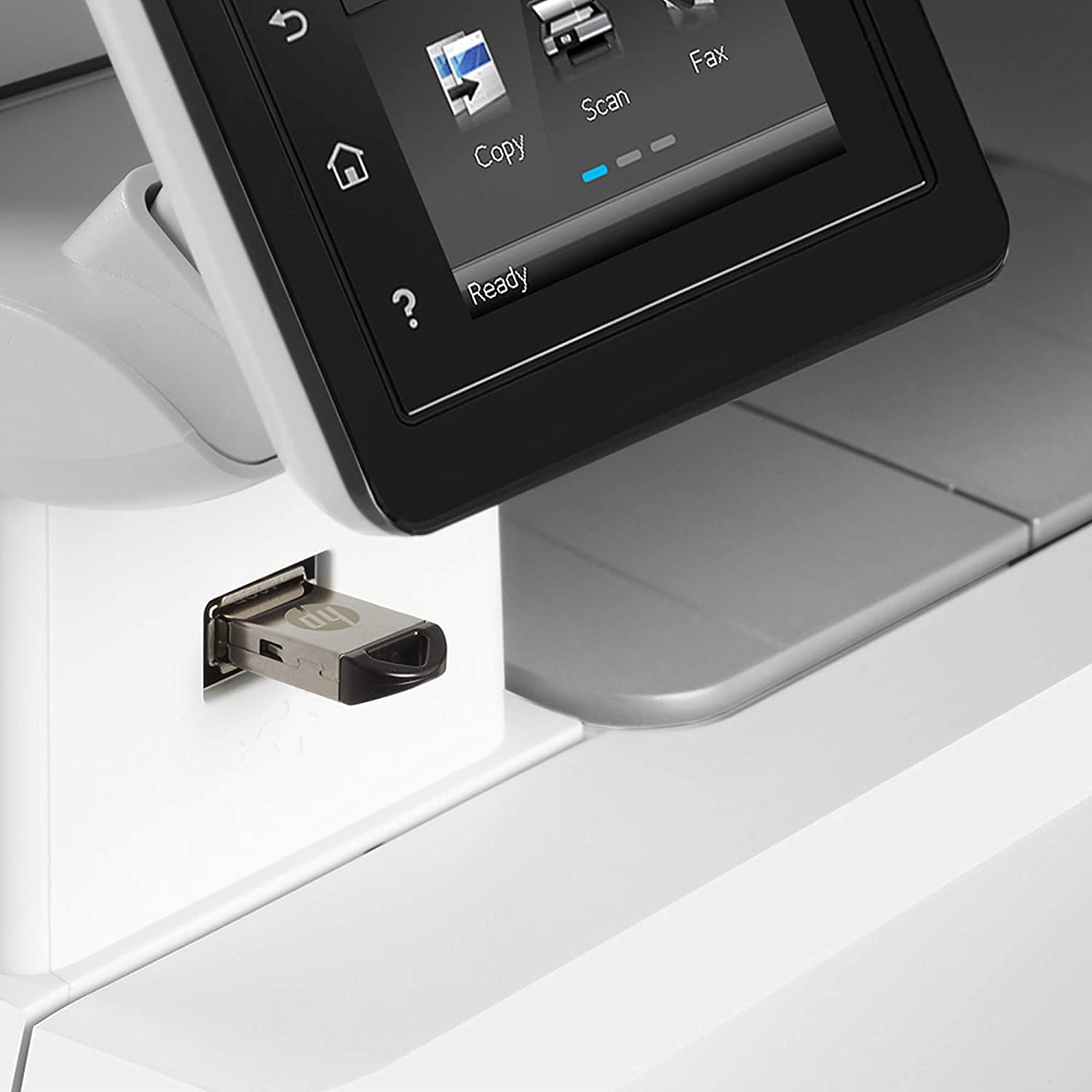 HP Color Laserjet Pro M283fdwA Wireless All-in-One Laser Printer, Print Scan Copy, Remote Mobile Print, Auto 2-Sided Printing, 22 ppm, 250-Sheet, Works with Alexa, Bundle with JAWFOAL Printer Cable