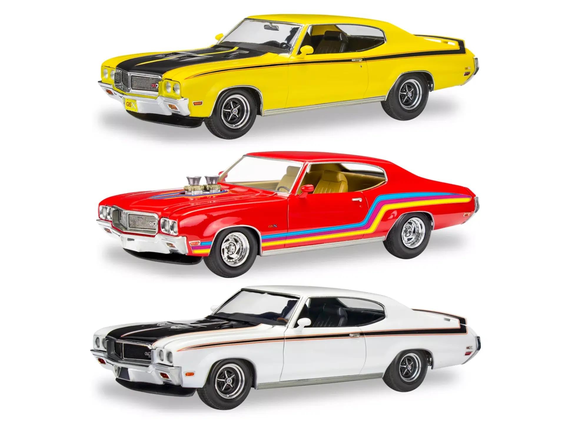 Revell 85-4522 1970 Buick GSX 2N1 Model Car Kit 1:24 Scale 106-Piece Skill Level 4 Plastic Model Building Kit
