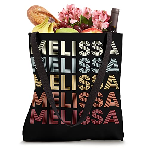 Melissa Texas Melissa TX Retro Vintage Text Tote Bag