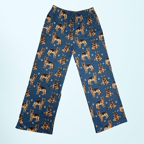 German Shepherd Pajama Pants β Cotton Blend - All Season - Comfort Fit Lounge Pants for Women and Men β German Shepherd Gifts
