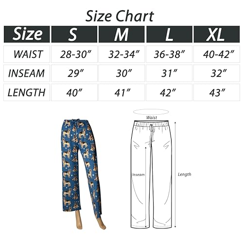 German Shepherd Pajama Pants β Cotton Blend - All Season - Comfort Fit Lounge Pants for Women and Men β German Shepherd Gifts