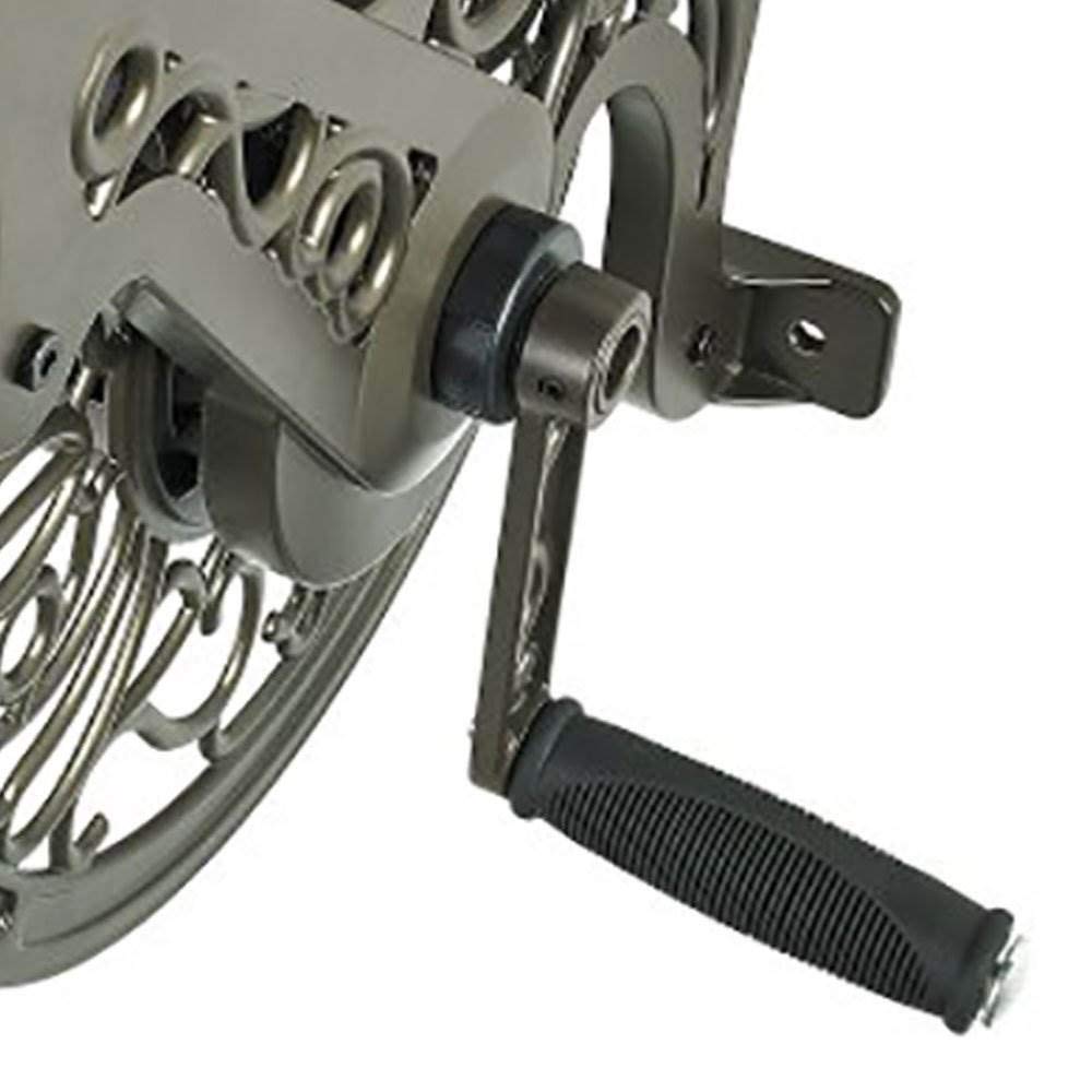 Liberty Garden LBG707 125' Wall Mounted Heavy Gauge Aluminum Hose Reel (2 Pack)