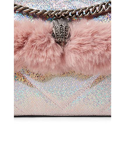 Kurt Geiger London Faux Fur Mini Kensington Pink One Size