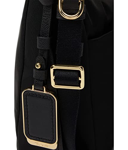 TUMI Voyageur Adelaide Hobo Crossbody - Black/Gold