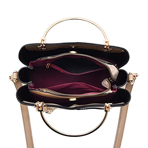 KETORS Bag for Women Leather Purses Handbags Tote Large Capacity Handbag Multiple Pockets Concealed Carry Fashion Womens Bag