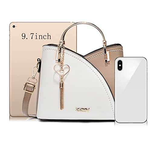 KETORS Bag for Women Leather Purses Handbags Tote Large Capacity Handbag Multiple Pockets Concealed Carry Fashion Womens Bag