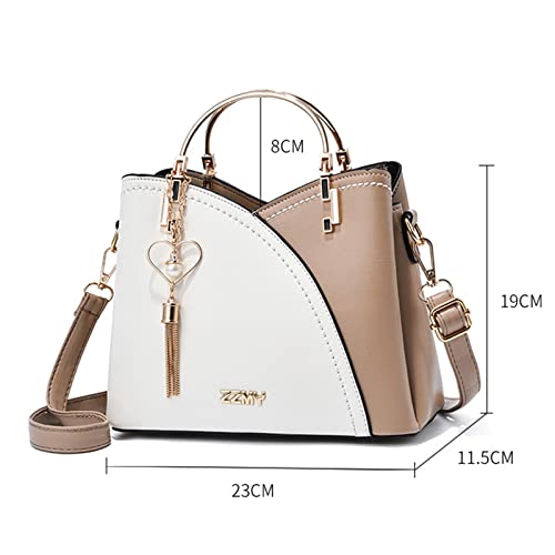 KETORS Bag for Women Leather Purses Handbags Tote Large Capacity Handbag Multiple Pockets Concealed Carry Fashion Womens Bag