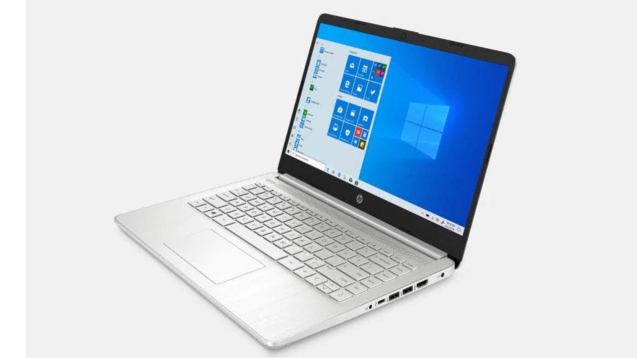 HP 14" HD LED Touchscreen Laptop, AMD Ryzen 3 3250U up to 3.5GHz, 8GB DDR4, 128GB SSD, Bluetooth, Wi-Fi, HD Webcam, HD Audio, Media Card Reader, USB 3.1-C, HDMI, Windows 10, 64GB ABYS Micro SD Card