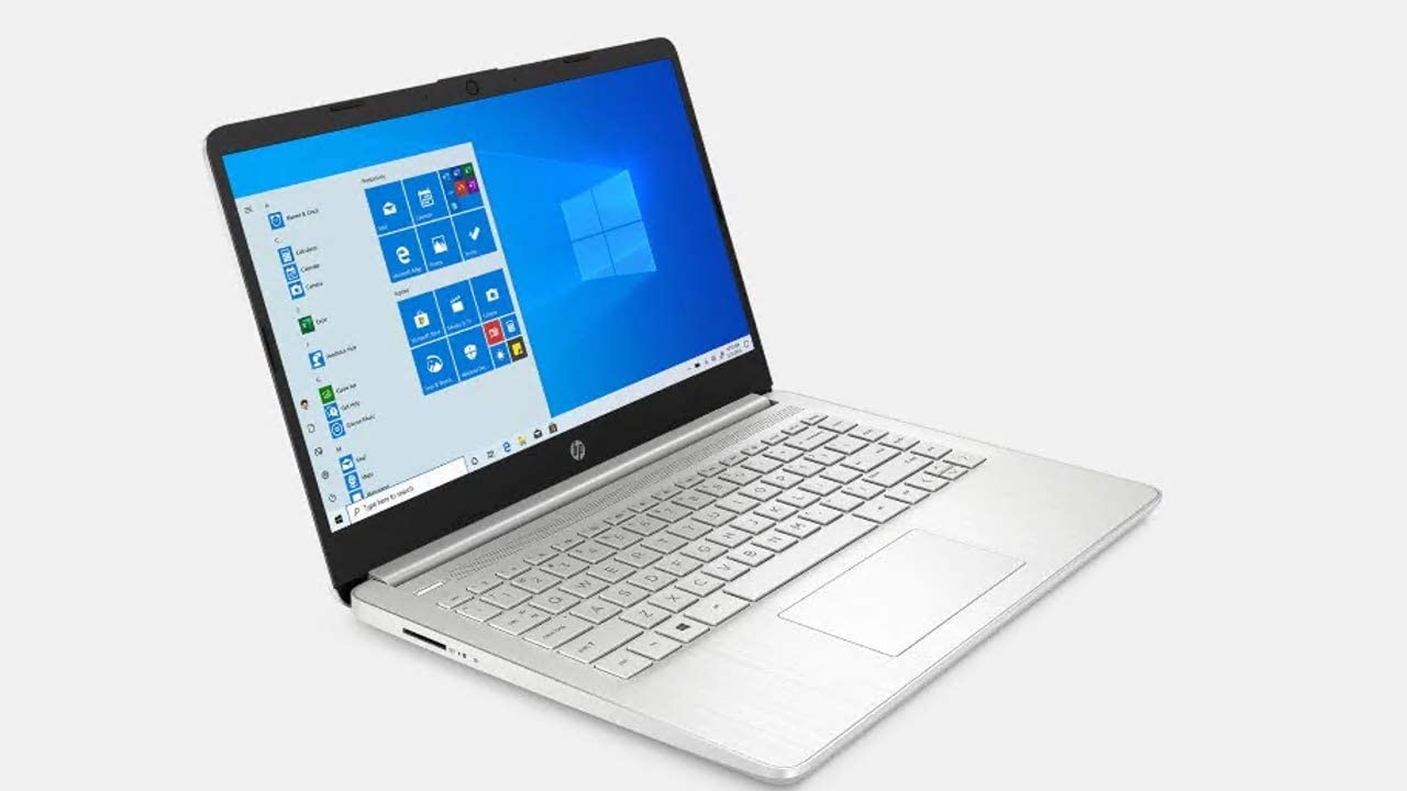 HP 14" HD LED Touchscreen Laptop, AMD Ryzen 3 3250U up to 3.5GHz, 8GB DDR4, 128GB SSD, Bluetooth, Wi-Fi, HD Webcam, HD Audio, Media Card Reader, USB 3.1-C, HDMI, Windows 10, 64GB ABYS Micro SD Card