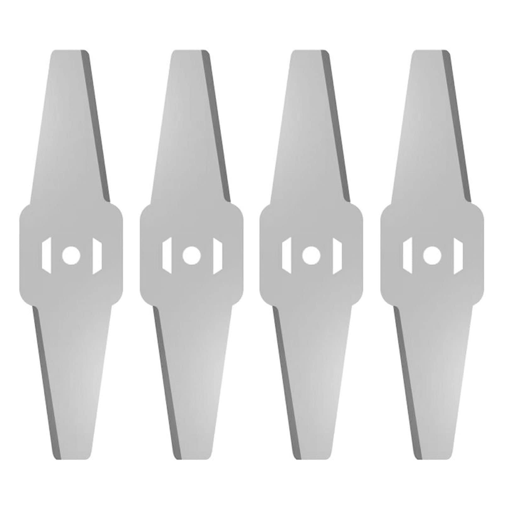Metal Lawn Mower Saw Blade Head Replacement,4 Pcs Electric Grass Trimmer Blade Edger Lawn Tool,Brush Cutter Metal Lawn Cutter Rotary Weed Brush Blades Cordless Weed Wacker Razor Trimmer Head