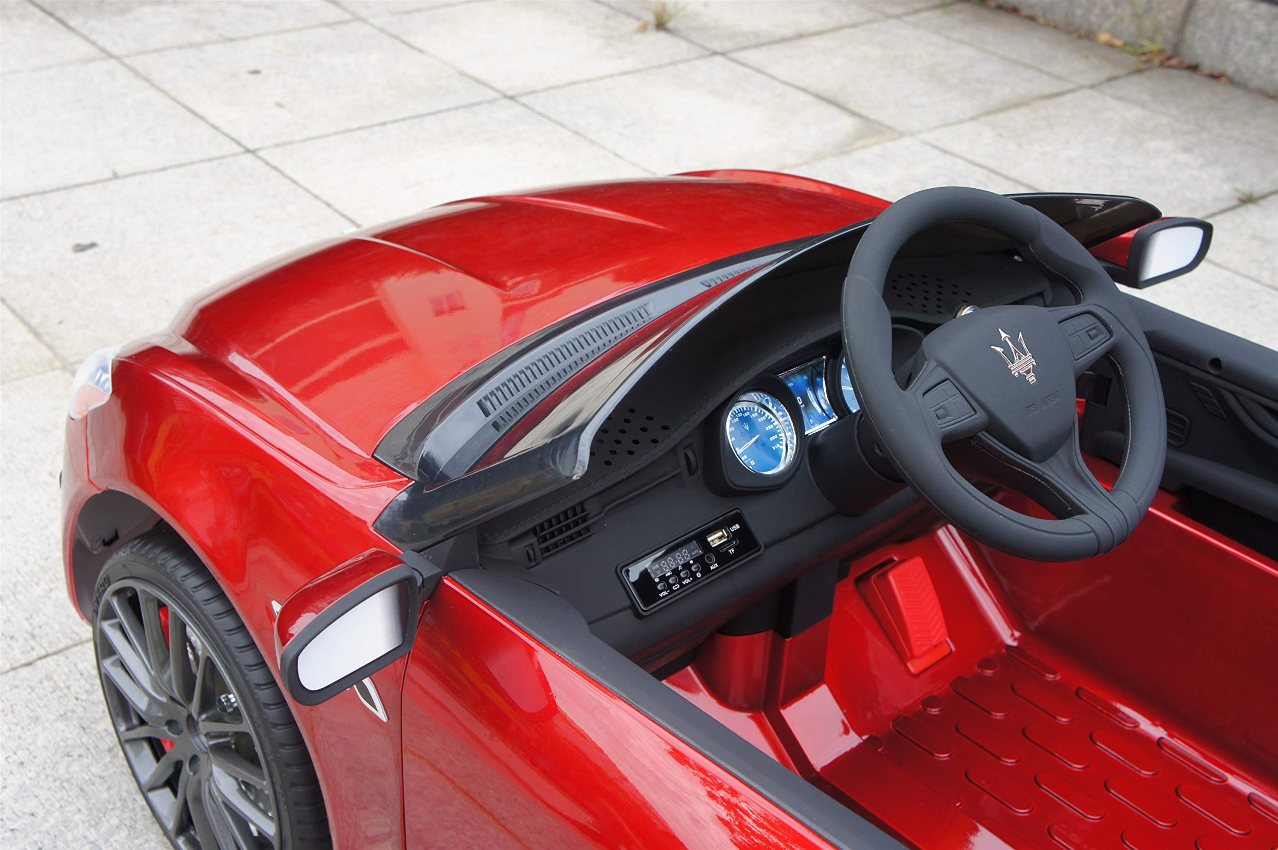 Best Ride on Cars Maserati Ghibli 12V, Red, One Size