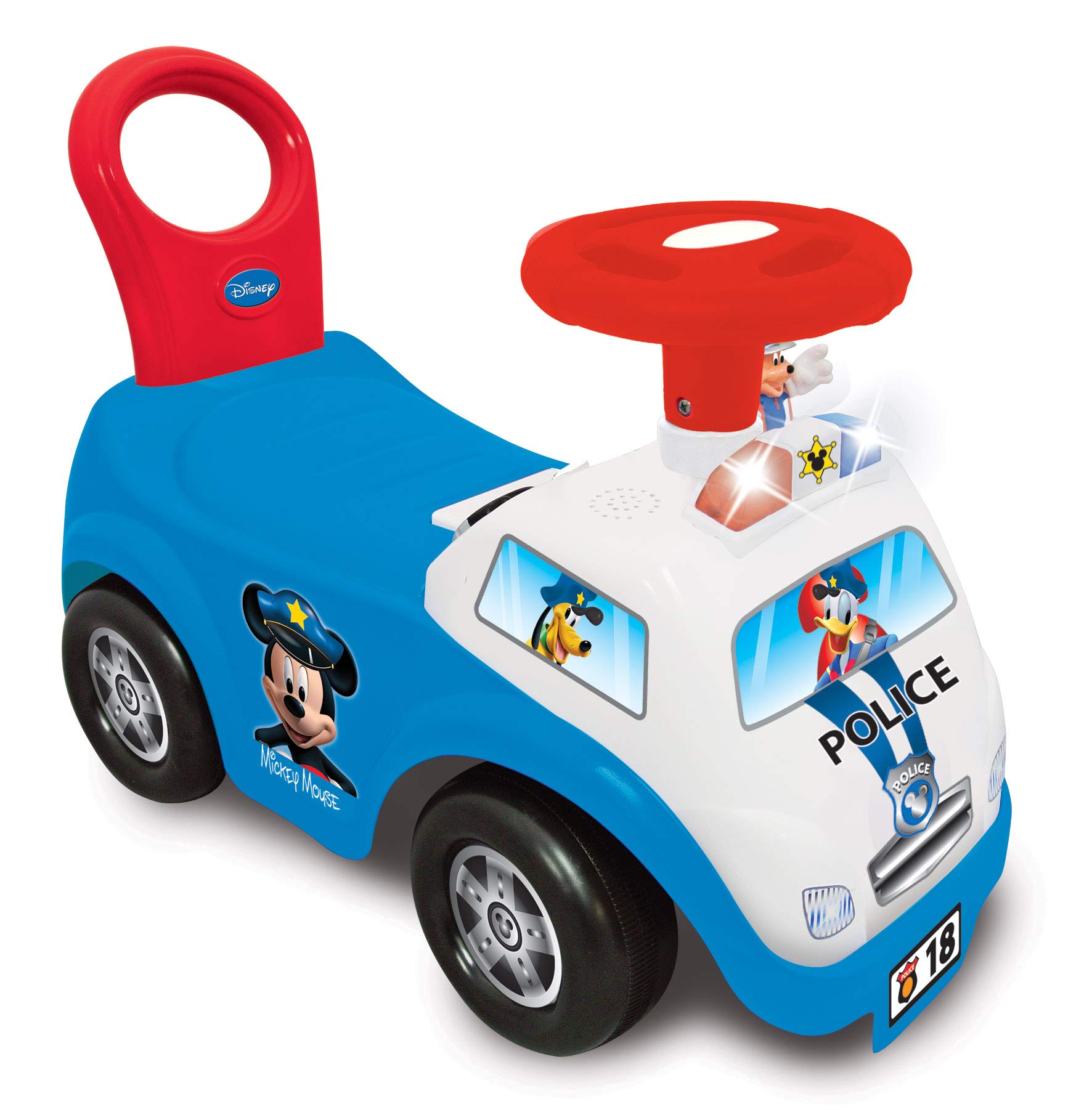 Kiddieland Toys Limited Disney My First Mickey Police Car,Multi