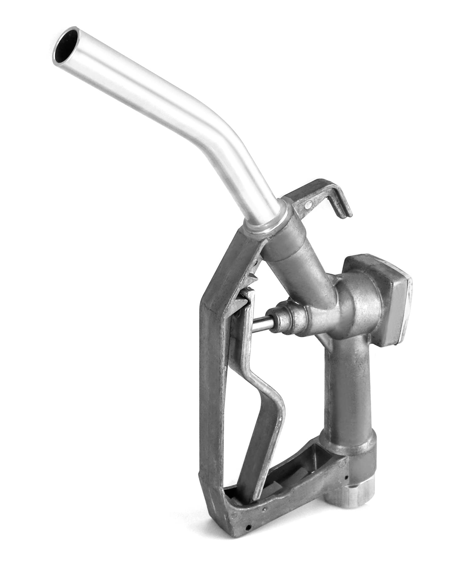 QWORK Fuel Nozzle, 3/4 in. NPT Manual Fuel Nozzle with Swivel | For Manual and Electric Fuel Pumps | Gasoline and Diesel |Max Pressure 50 PSI