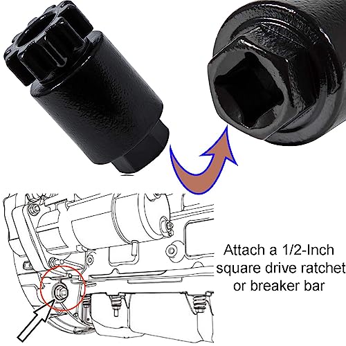 Flywheel Turning Flywheel Barring Tool 88800014 88840317 for Volvo & Mack D11 D13 D16 MP7 MP8 MP10 (2008-2020)