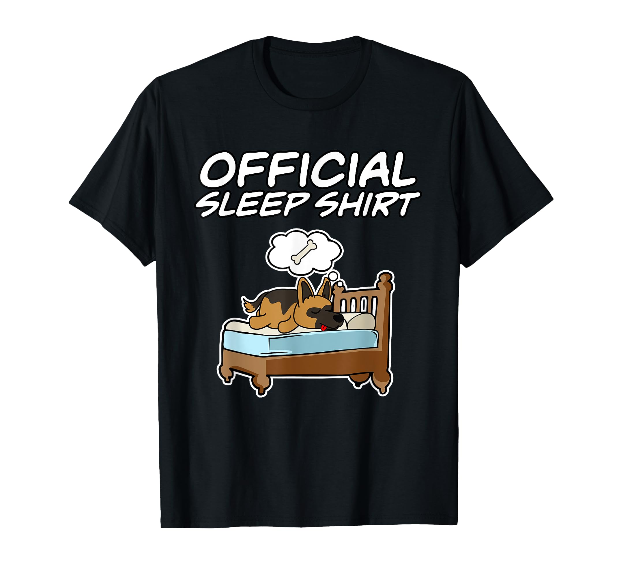 Official Sleepshirt I Pajamas I German Shepherd T-Shirt
