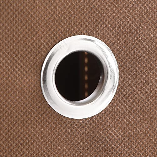 Rabtero Foldable Storage Cubes, Collapsible Cloth Baskets Open Storage Bins for Home Tidy and Storage-Brown, 6 Packs, 11 inches